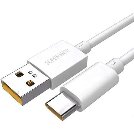 Realme Type C VOOC Cable For Smartphone White Amazon In Computers