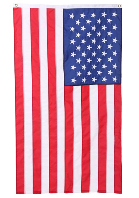 Usa 3 X 5 Embroidered Nylon Flag