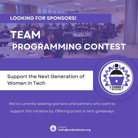 Womenintech Stem Programmingcontest Diversityintech Techforgood