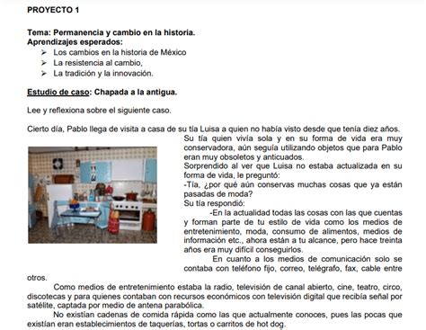 Guía De Aprendizaje Basada En Abp Historia De México Tercer Grado