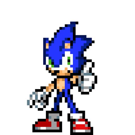 Pixilart Sonic The Hedgehog By Jmachine