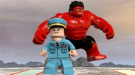Lego Marvel Superheroes Red Hulk