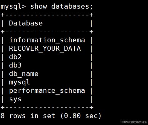 Mysql库和表的操作详解：从创建库到表的管理全面指南mysql 库 Csdn博客