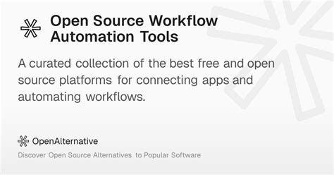 best open source workflow automation tools 2025