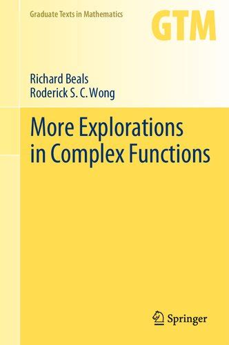 More Explorations In Complex Functions PDF EPUB Version Controses Store