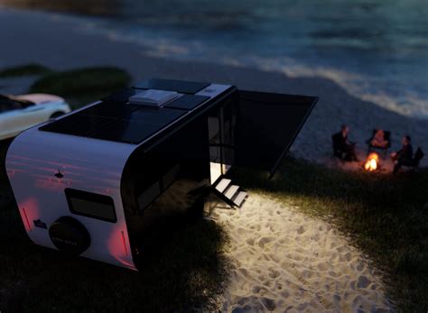 Sheep Wool Insulates Cabin Of Fully Electric Luxurious Rv Coast For