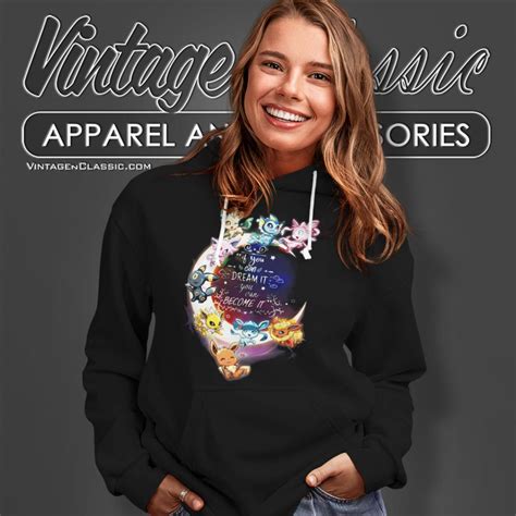 Pokemon Eevee Shirt Evolutions Mega Evolve Vintagenclassic Tee