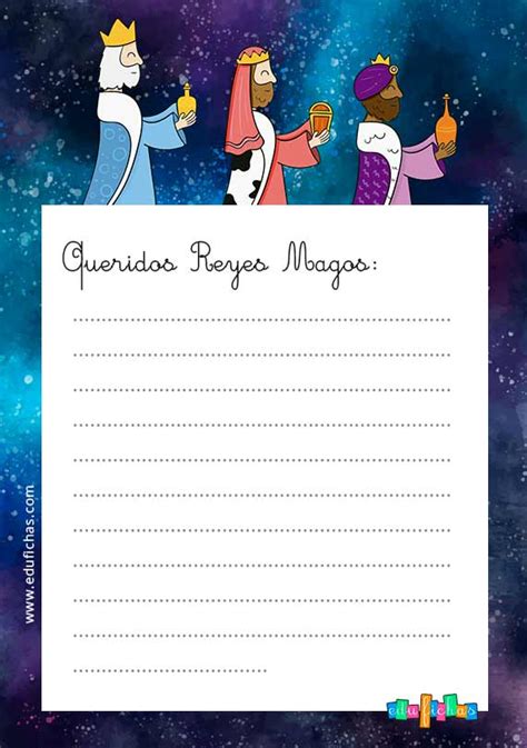 Modelo De Carta A Los Reyes Magos Charcot
