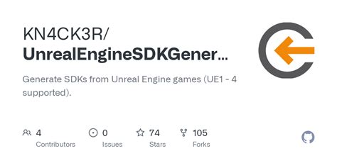 GitHub KN CK R UnrealEngineSDKGenerator Generate SDKs From Unreal Engine Games UE