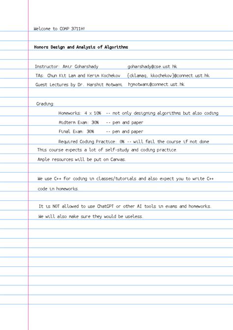 Lecture 1 Runtime Analysis Welcome To Comp 3711h Honors Design And