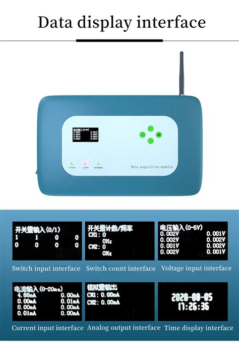 Multifunction Data Collection Rs485 Ethernet Remote Controller Monitoring Device Rtu Dtu Gateway