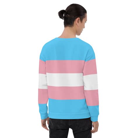 Transgender Sweatshirt Trans Pride Sweater Trans Pride Flag Etsy