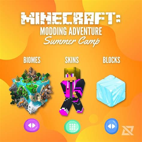 Minecraft Modding Adventure Icode Novi 10 July To 14 July Allevents