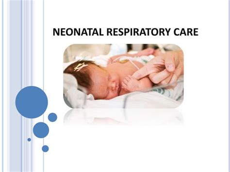 Neonatal Respiratory Care From A Physio Pov Pptx Pregnancy