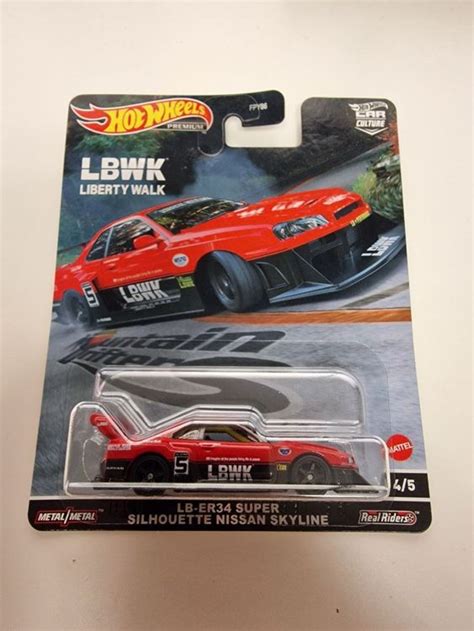 Hot Wheels Nissan Skyline LB ER34 Super Silhouette Neu Und