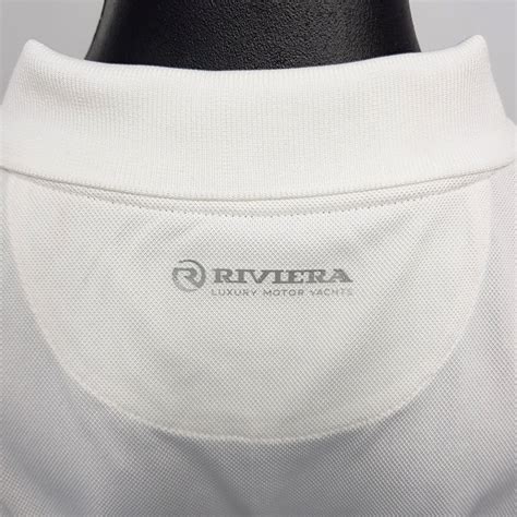 Mens Riviera Polo Silver Riviera Genuine Parts