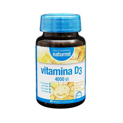Naturmil ნატურმილი ვიტამინი D3 4000სე 60 კაფსულა