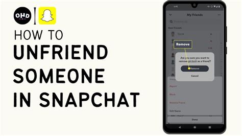 🚫 How To Unfriend Someone On Snapchat 2023 Quick And Easy Guide 📱