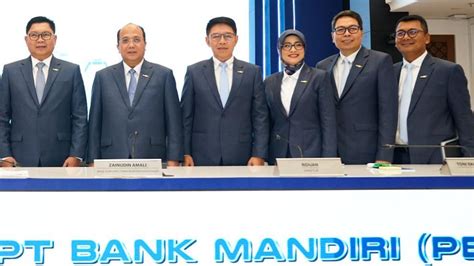Darmawan Junaidi Bertahan Jadi Dirut Ini Jajaran Direksi Bank Mandiri