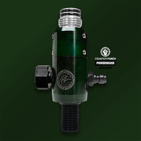 Powerhouse Counterpunch Longbody Tank Regulator Acid Wash