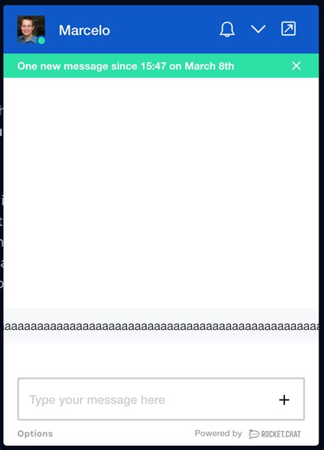 Text Is Not Breaking On Messages · Issue 178 · Rocketchatrocketchat