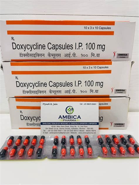 Doxycycline Capsules Bp Mg At Rs Strip Doxycycline Tablet In Mumbai ID