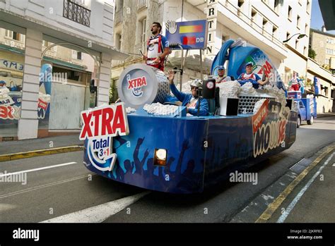 The Celebration Parade Start Of The 2022 Tour De France Stage 18