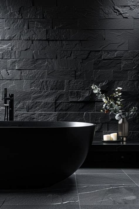 29 Bold Black Bathroom Decor Ideas For A Dramatic Flair Courtneys World