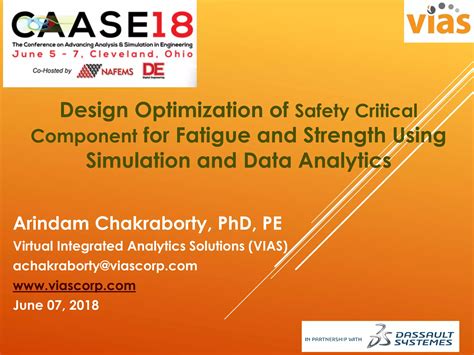 Design Optimization Of Safety Critical Component For Fatigue And Strength Using Simulation And