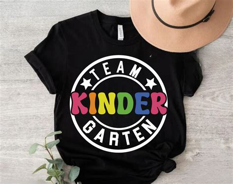 Team Kindergarten Svg Kindergarten Squad Svg First Day Of Etsy