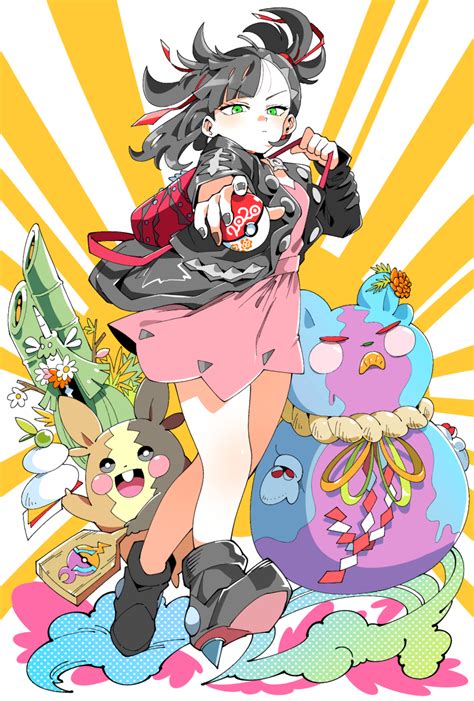 Marnie Morpeko Morpeko And Celesteela Pokemon And 2 More Drawn By