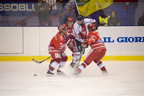 Ice Hockey Italian Premier League Editorial Stock Image Image Of Game
