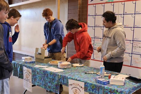 Multivariable Calculus Class Holds Pi Day Pie Sale The La Salle Falconer