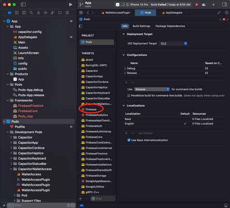 My Custom Capacitor Plugin Cannot Access Firebase Modules No Such