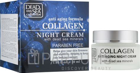 Ночной крем против старения с коллагеном Dead Sea Collection Anti Aging