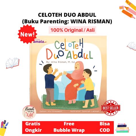 Jual Buku Celoteh Duo Abdul Oleh Rumah Keluarga Risman Wina Riman