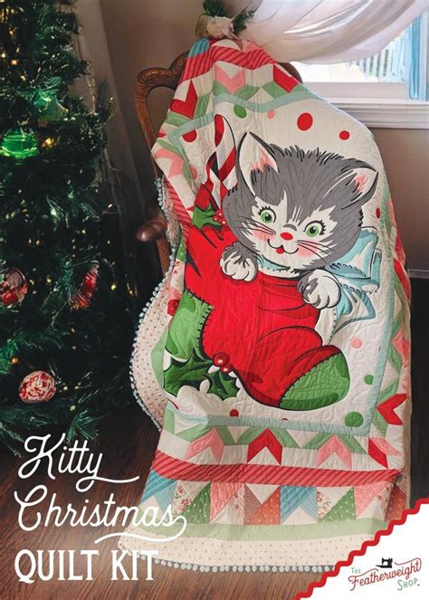 Quilt Kit Henrietta Kitty Christmas Stocking The Singer