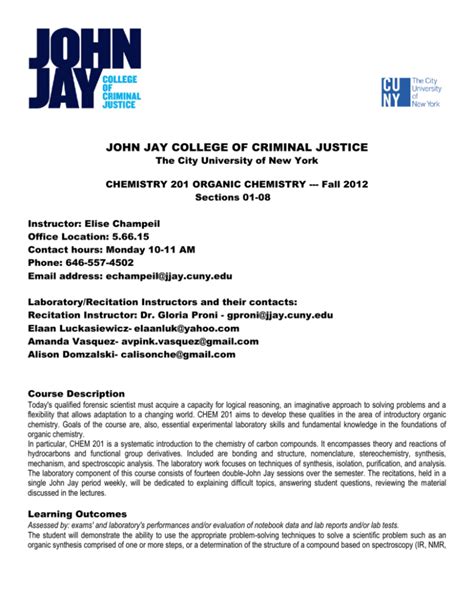 John Jay College Of Criminal Justice