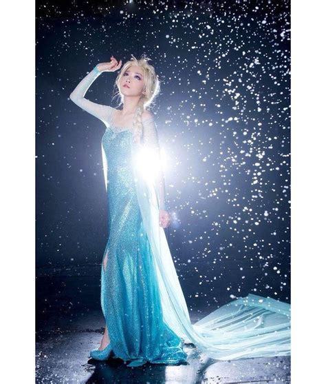 Frozen Sparkle Blue Princess Elsa Costume N9189