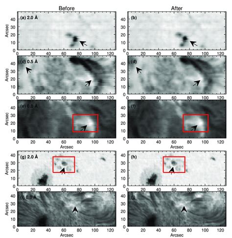 Two Dimensional Composed Intensity Map At Different Wavelengths A F Download Scientific