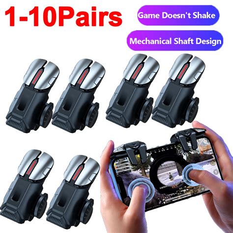 G21 6 Finger Gaming Trigger Mobile Joystick Trigger Mobile Gamepad