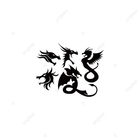 용 龍 흰 바탕에 매체 설명 휘장 흰색 아이콘 배경 아이콘 드래곤 아이콘 Png 일러스트 및 벡터 에 대한 무료 다운로드