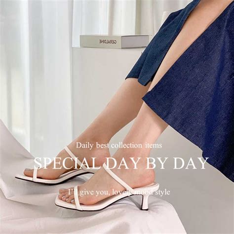 데일리나인 무료배송 Dnyne 투스크랩 뮬 슬리퍼 5cm