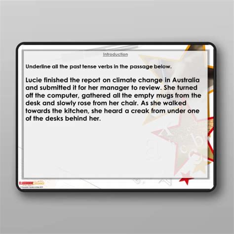 Year 5 Recognising Past Perfect Form Modelling Ppt Resource Classroom Secrets