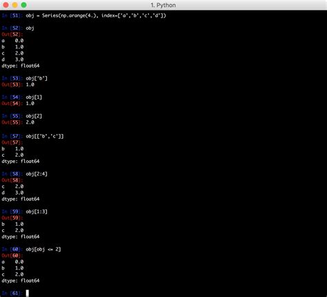 利用 python 進行數據分析（八）pandas 基本操作（series 和 dataframe） it閱讀