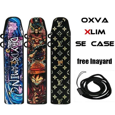 Oxva Xlim Se Silicone Case With Free Lanyard Printed Case For Xlim Se Oxva Xlim Case Lazada PH
