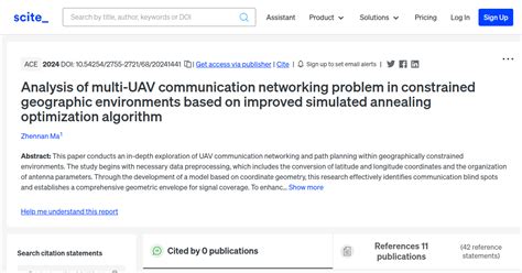 Analysis Of Multi Uav Communication Networking Problem In Constrained Geographic Environments