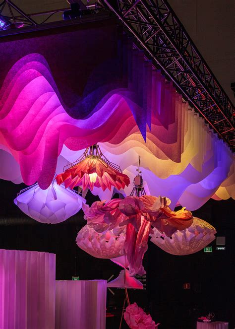 Kinetic Ceiling By Paper Design® Moving Architectural Ceiling System