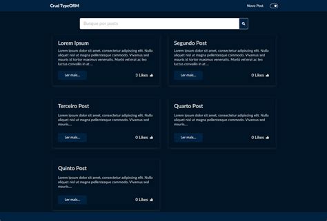 Github Paulovx Paulovx Crud Typeorm Sistema De Listagem De Posts
