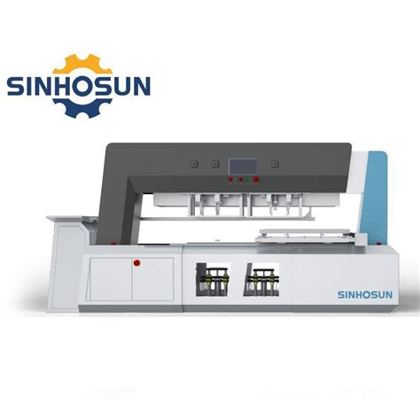 Fully Automatic Cigarette Box Blanking And Stripping Machine